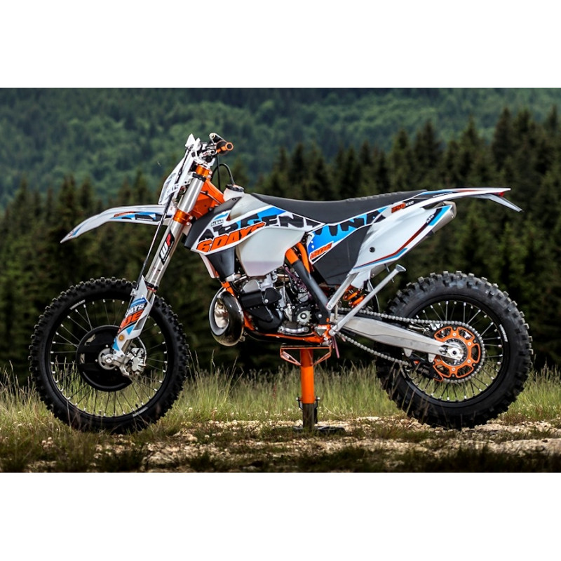 Ktm 6days silkscreened plastic kit - Alex Enduro Parts