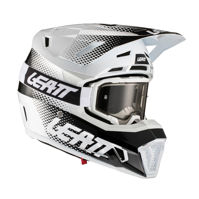 Leatt Composite Helmet 7.5 V21.1 White - Alex Enduro Parts
