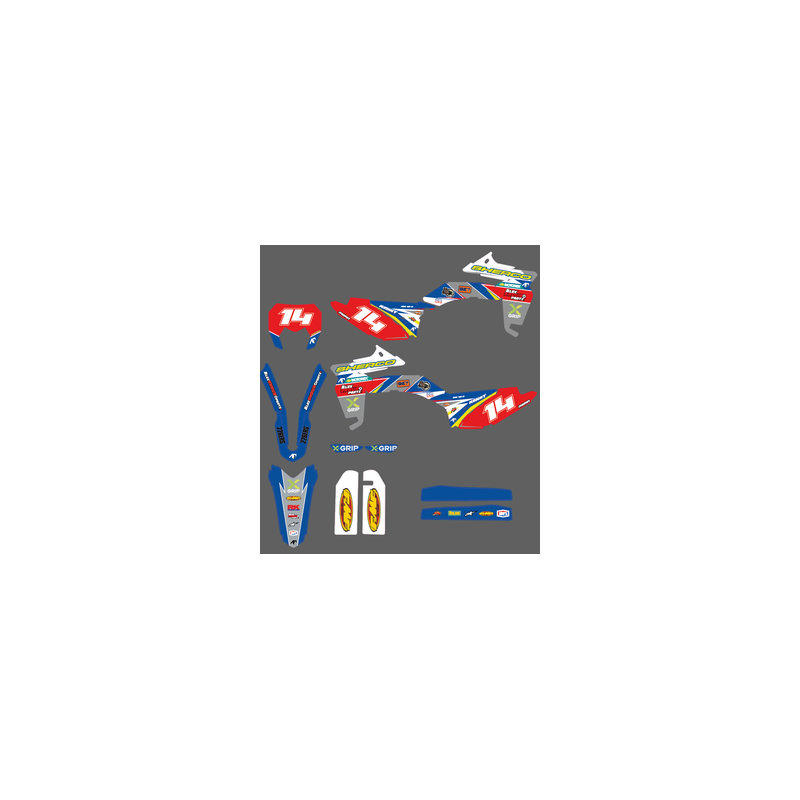 Full custom sticker kit - Alex Enduro Parts