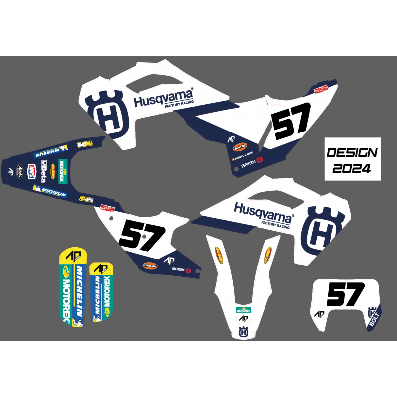 Bolt Factory Replica Sticker Kit