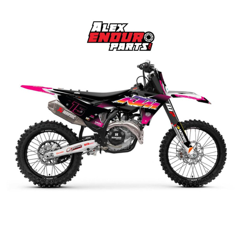Kit déco KTM TBI racing Sunset | AD Design